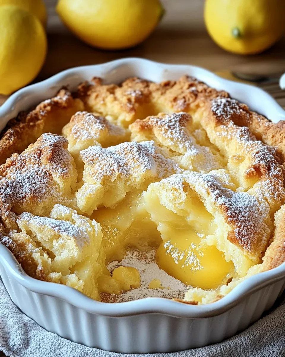 Magic Lemon Cobbler Recipe: A Delightful Dessert Experience ...