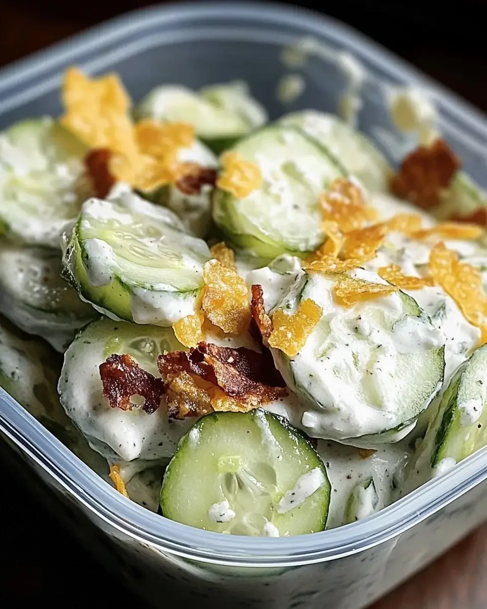 Crispy Cucumber Bites with Creamy Dip: A Refreshing Treat ...