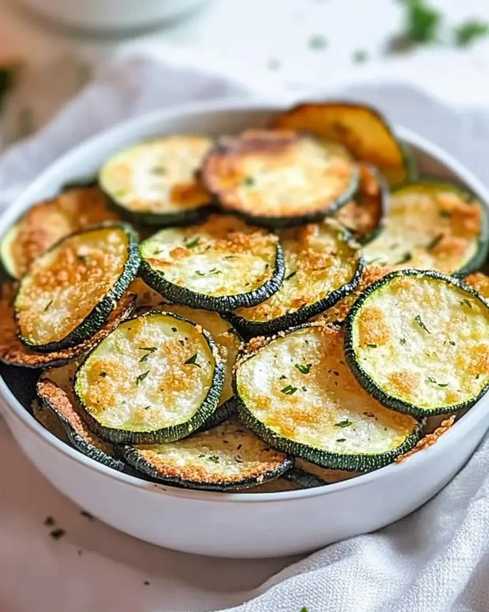 Crispy Zucchini Chips: Discover the Perfect Recipe! - Fitandhealthier