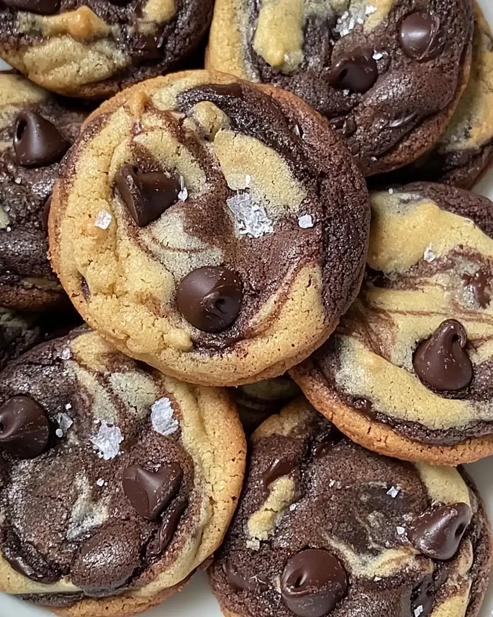 Marbled Brownie Chocolate Chip Cookies: Bake Irresistible Bliss ...