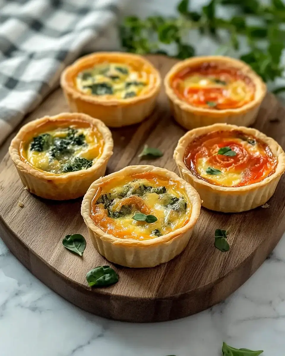 Mini Veggie Quiches: Easy Recipe for a Tasty Snack! - Fitandhealthier