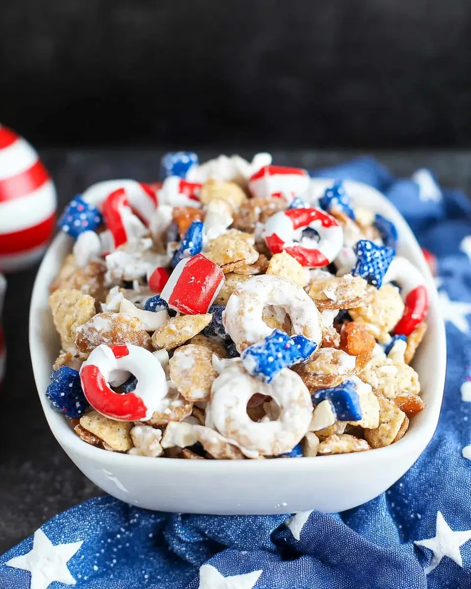 Patriotic Snack Mix: A Fun Recipe for Celebrations! - Fitandhealthier