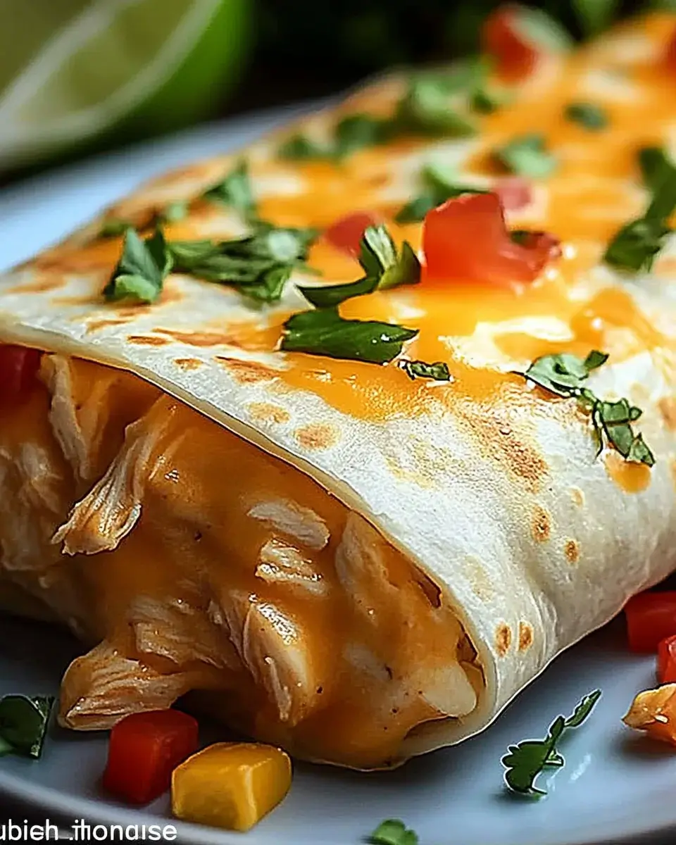 Baked Chicken Chimichangas: A Crispy Delight Awaits! - Fitandhealthier