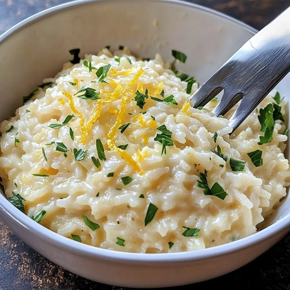 Creamy Parmesan Rice: Comforting, Zesty, and Undeniably Easy