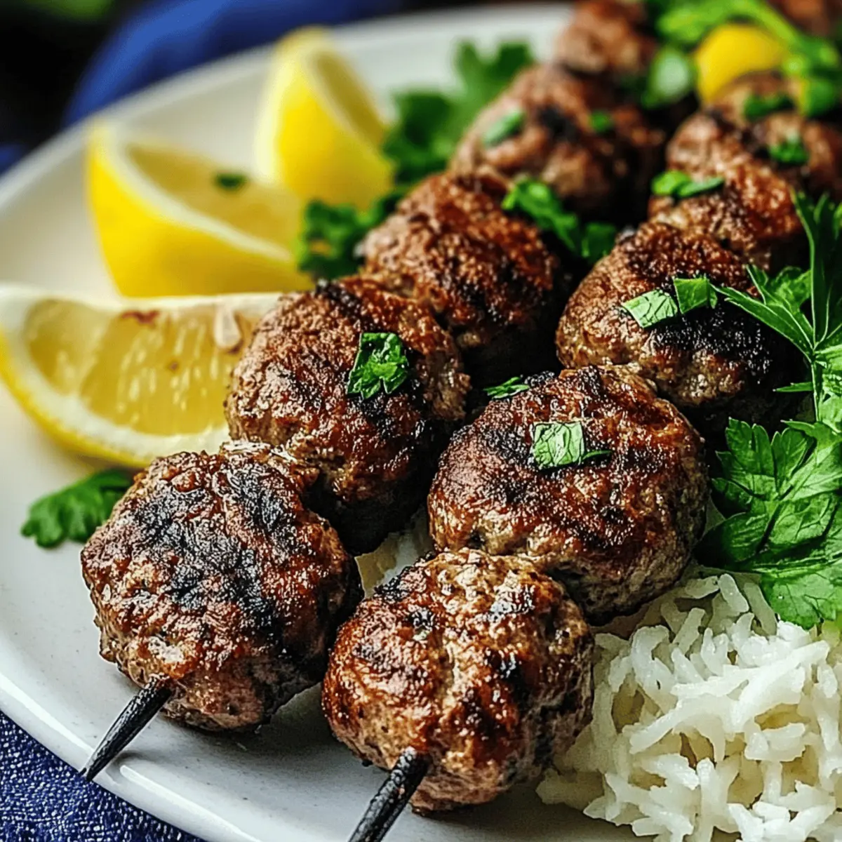 Irresistible Egyptian Kofta Kebab: A Delicious Grilled Delight