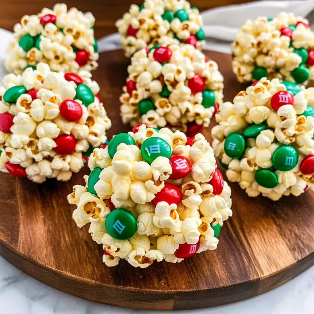 Irresistible Christmas Popcorn Balls: Easy No-Bake Holiday Treats