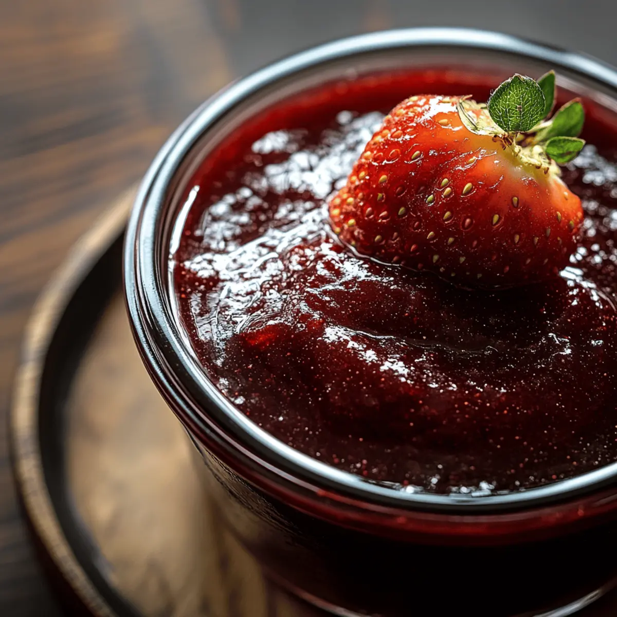 Irresistible Dark Chocolate Strawberry Jam Recipe