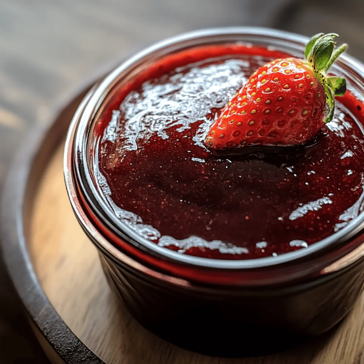 Irresistible Dark Chocolate Strawberry Jam Recipe