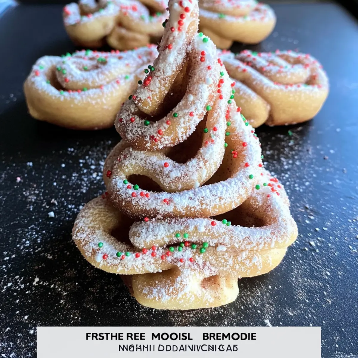 Irresistible Gluten-Free Mochi Christmas Tree Cinnamon Rolls
