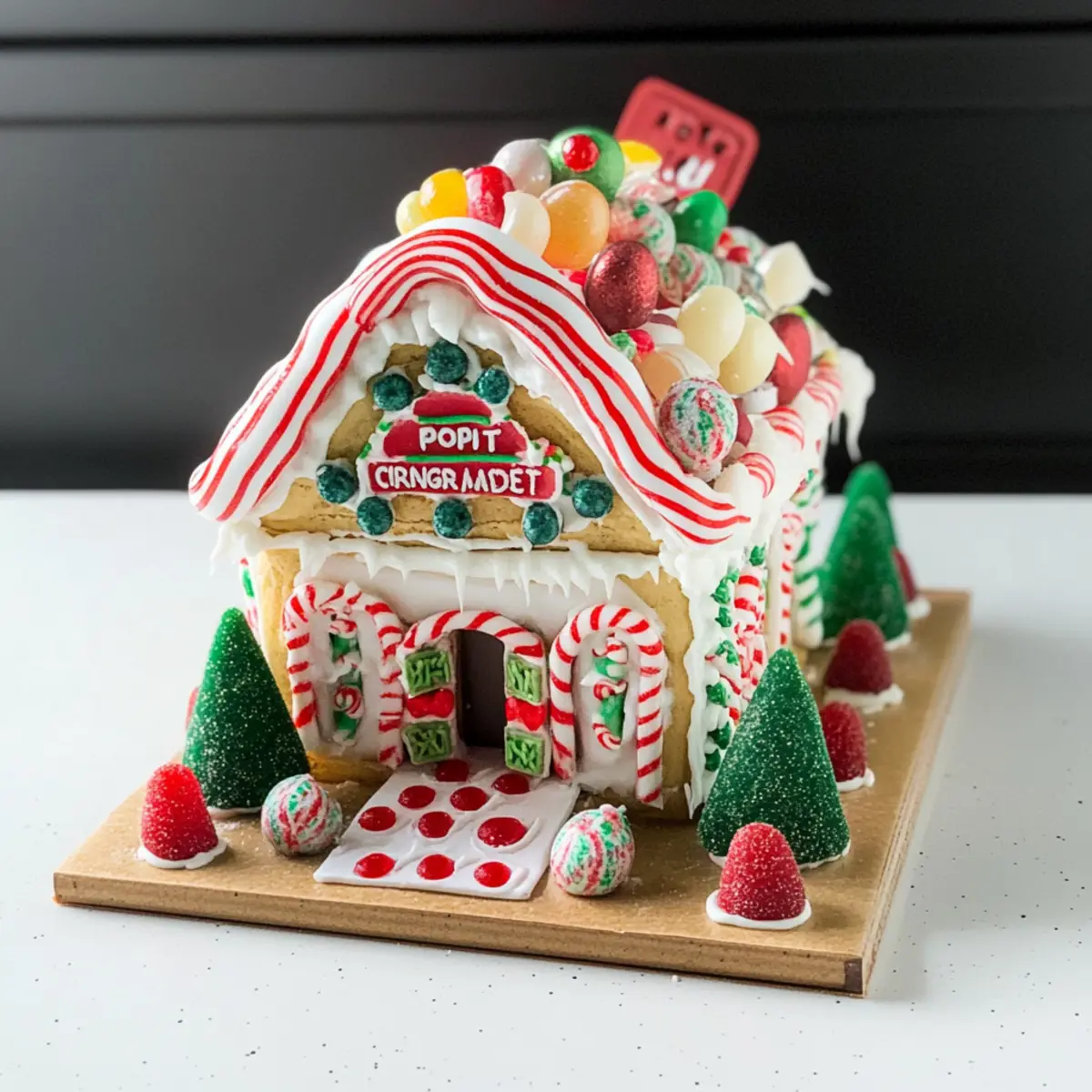 Easy Pop Tart Gingerbread House - A Delicious Holiday Treat