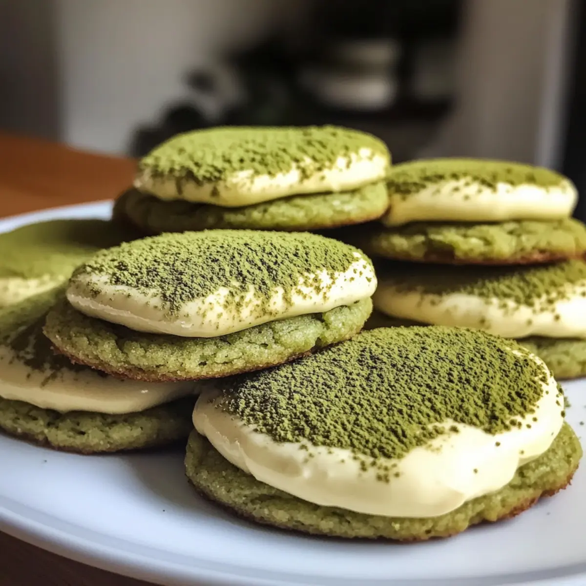 Irresistibly Soft Matcha Latte Cookies for a Cozy Treat