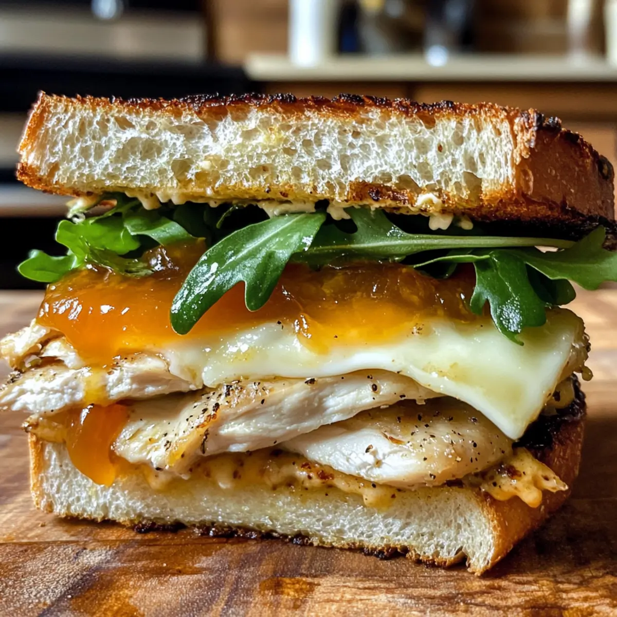 Irresistible Apricot Brie Chicken Sandwiches - A Delicious Treat