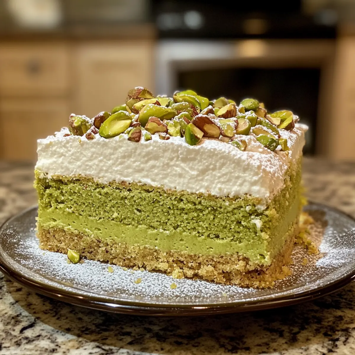 Ultimate Buttery Pistachio Gooey Butter Cake Recipe