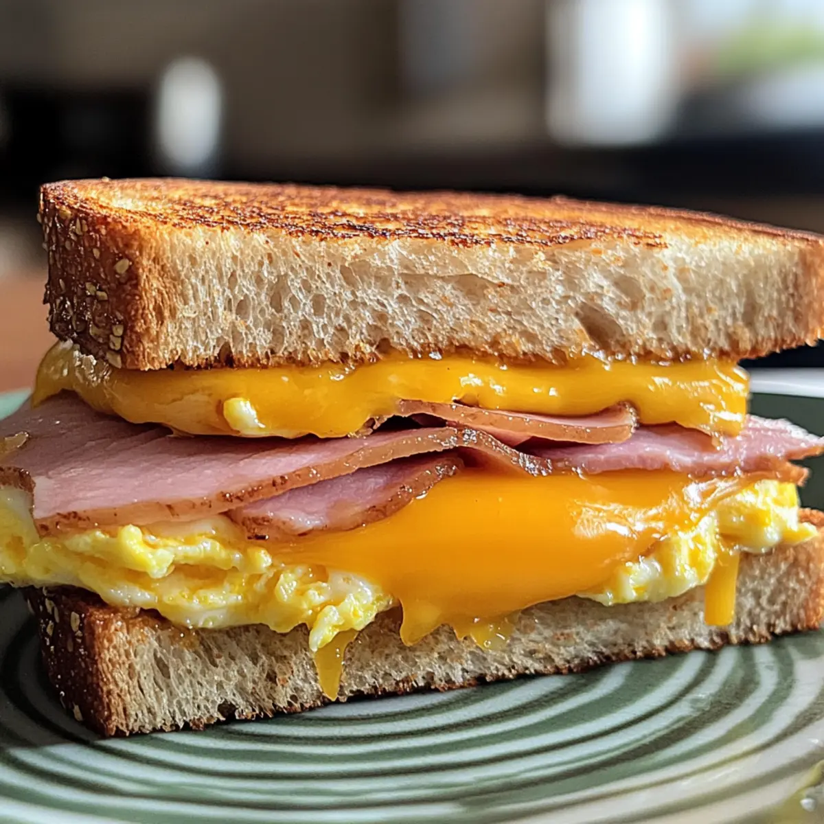 Irresistible Egg and Ham Breakfast Sandwich You'll Love